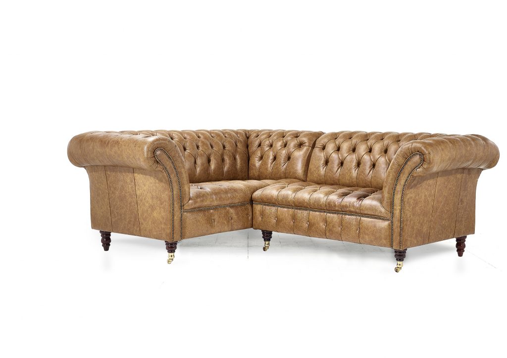 Blenheim Chesterfield Corner Sofa | Distinctive Chesterfields