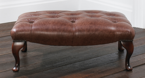 Newby Footstool: Distinctive Chesterfields USA