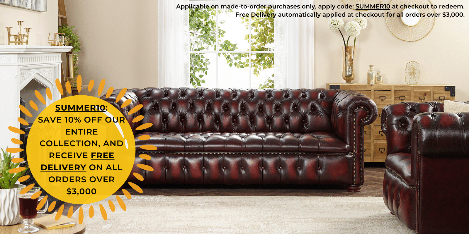 Handmade Chairs, Sofas & Beds | Distinctive Chesterfields